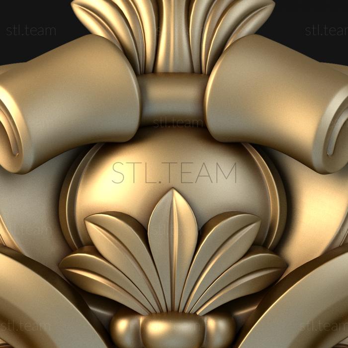 Свиток, KORON_0054Короны 3D модель KORON_0054 для ЧПУ: STL / MAX (obj)
