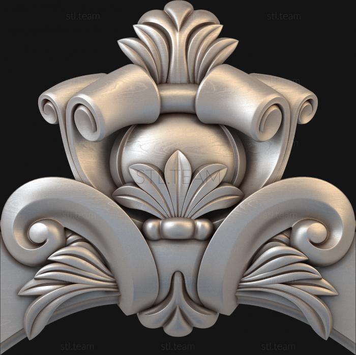 Свиток, KORON_0054Короны 3D модель KORON_0054 для ЧПУ: STL / MAX (obj)